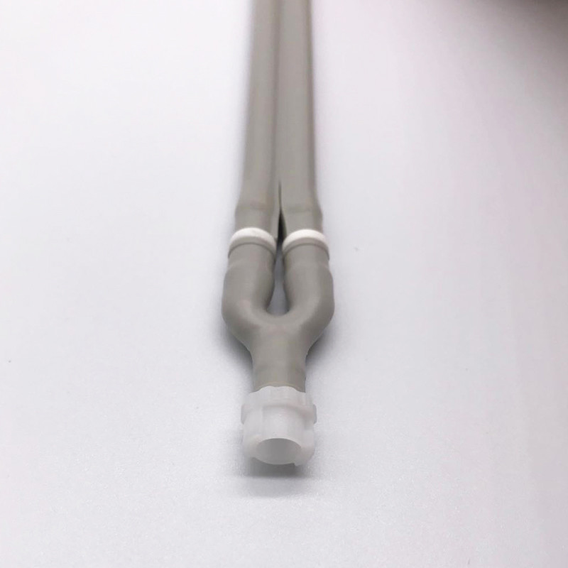 Y Dual NIBP Connector Medical Blood Pressure Cuff Nihon Kohden Connector
