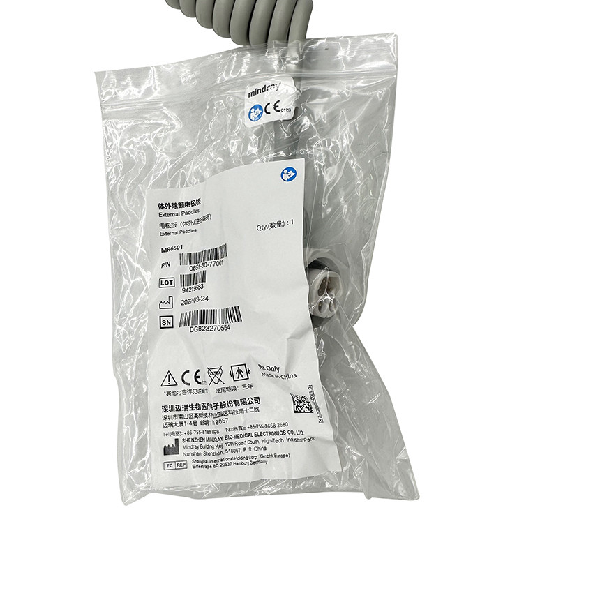 Original Mindray Defibrillator D6/D3 External Paddles with Cables ...