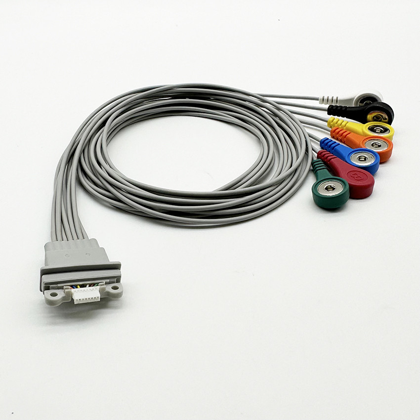 Schiller Medilog AR12 Plus 7 Lead ECG Holter Patient Cable 4 Hour ...