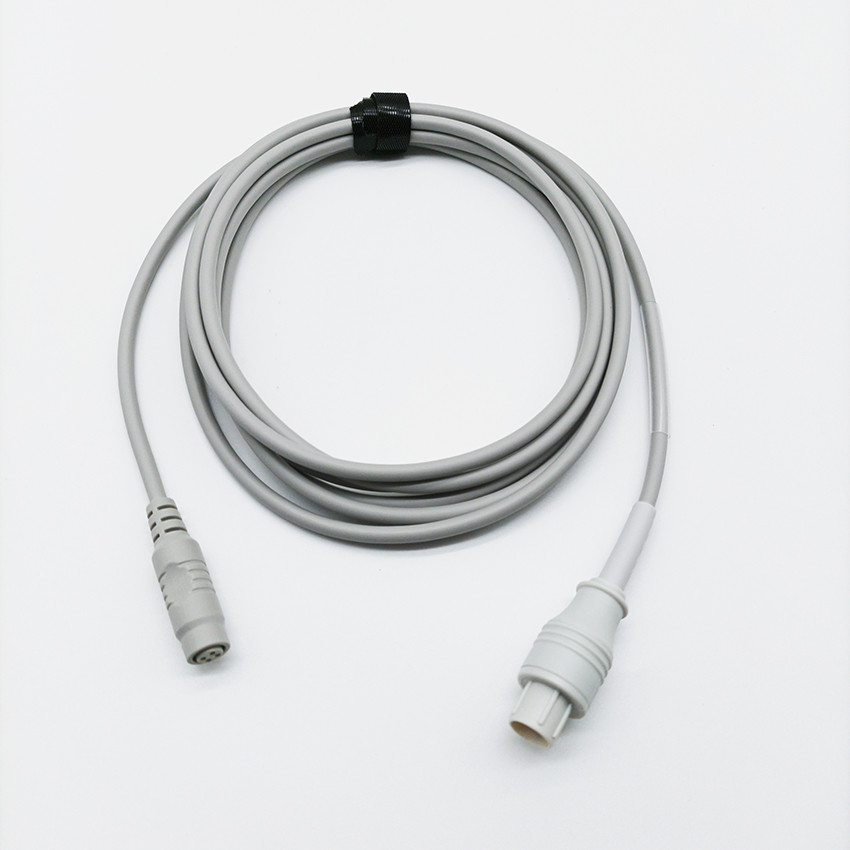 Compatible Nihon Kohden Ibp Adapter Cable 5 Pin Connector Tpu 3m