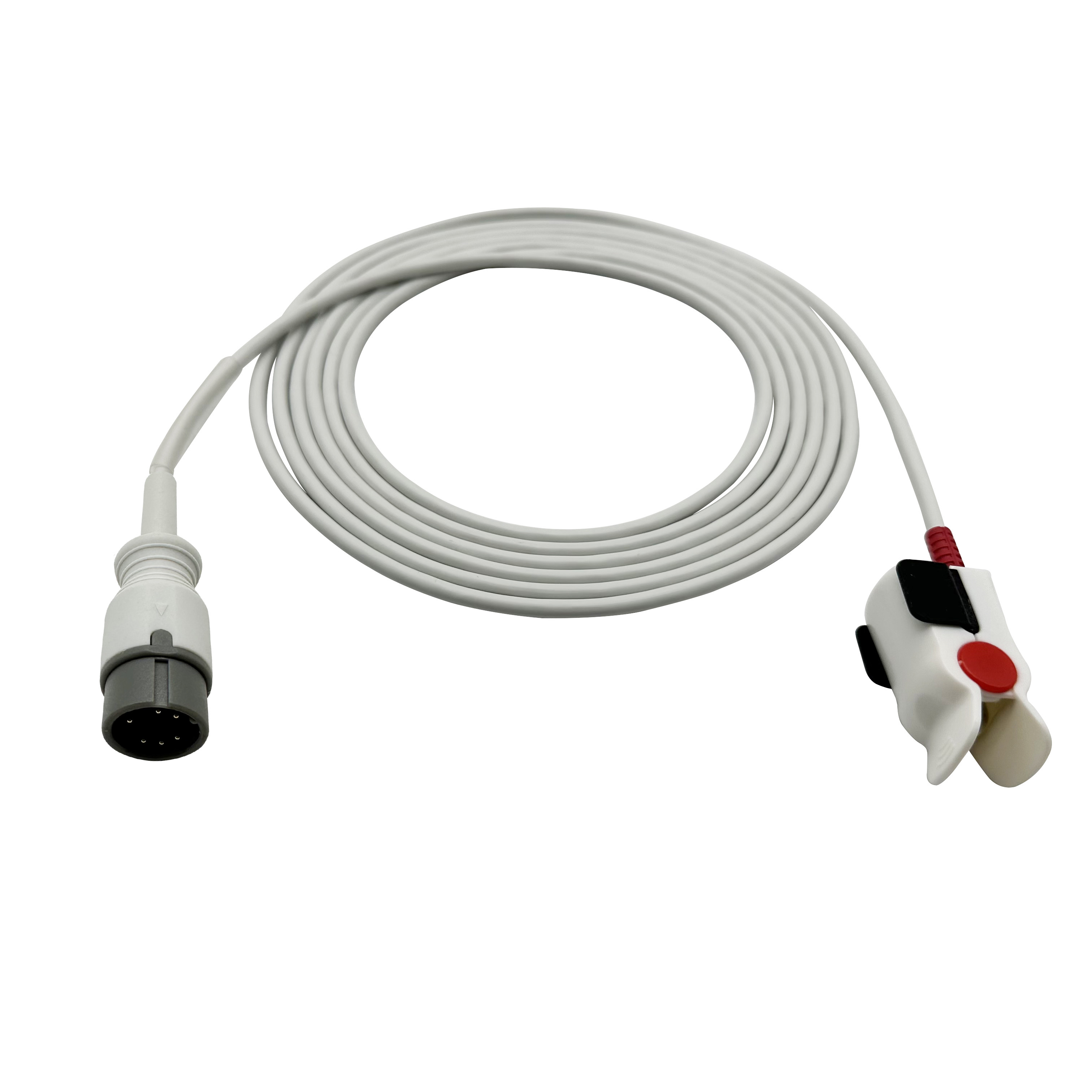 Zoncare/Hwatime Spo2 Probe Sensor 6pin pediatric Finger Clip TPU Jacket