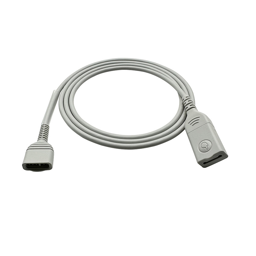 Bis Vista Bilateral 10Pin EEG Monitor Adapter Cable 4 Electrodes Gray Color