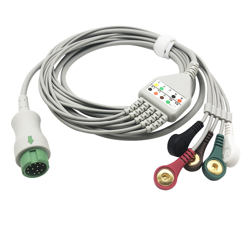 Mindray ECG iMEC 8 iMEC 10 iMEC 12 For Mindray Datascope 4.0mm Diameter