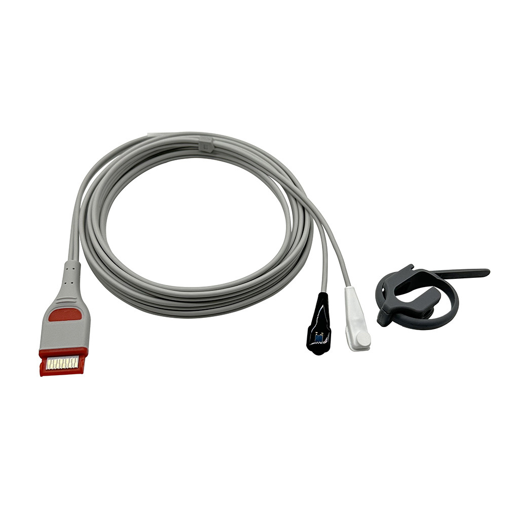 Compatible Masi Multi-Site Spo2 Cable For RAD-97 4253 Masi Red 20-pin ...