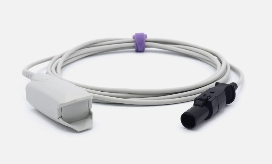 Ohmeda Connector Tuffsat OXY-F4-H / OXY-F1-H SPO2 Sensor With Finger Clip