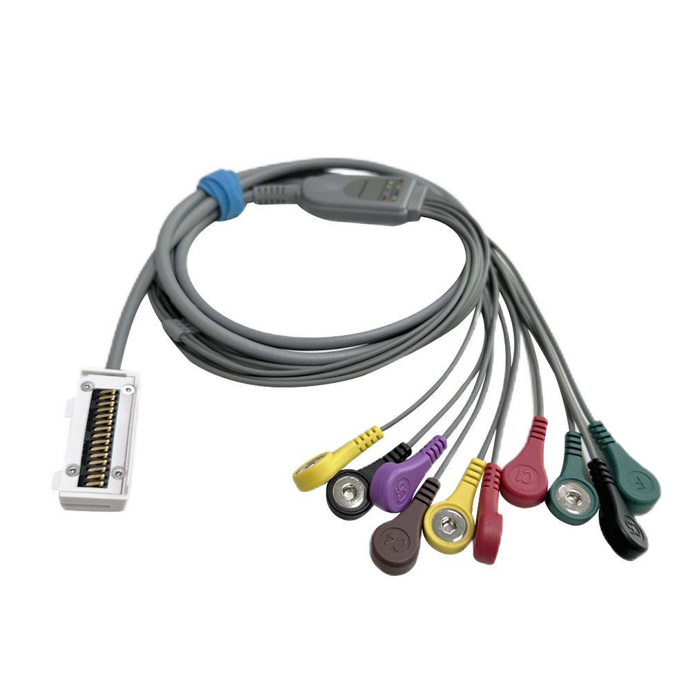 Meditech Cardiup ECG Holter Cable For CardiUP!3 CardiUP!12 TPU Jacket ...