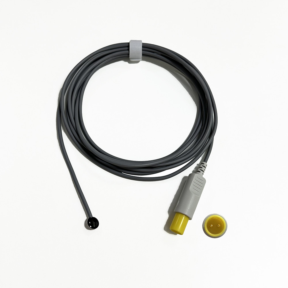 Northern Meditech 2Pin connector Adult Skin Temperature Probe 3M T1379