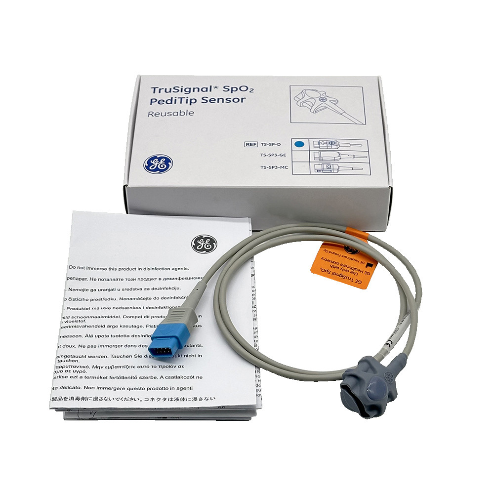 GE Reusable TruSignal Spo2 Sensor Pediatric Soft TS-SP-D