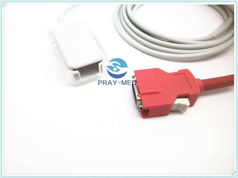 Durable Spo2 Adapter Cable Fit Radical 7 / Rad 8 20 Pin Connector