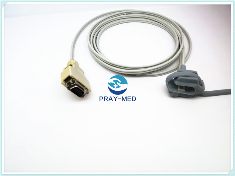 Adult Pulse Oximeter Probes , 14 Pin Reusable Spo2 Sensors