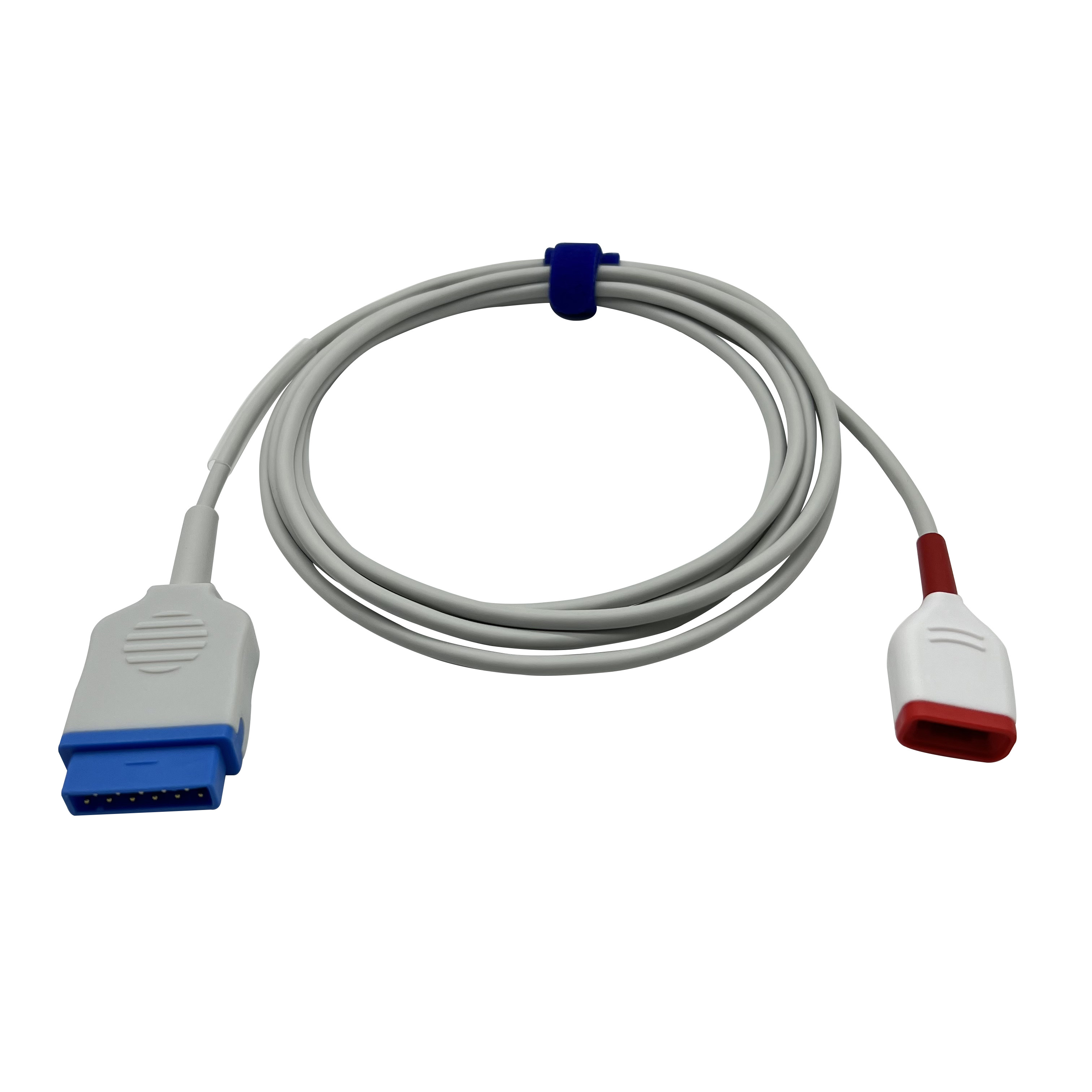 4085 GE RD Rainbow SET SpO2 Adapter Cable 11pin Dual Keyed GE Connector