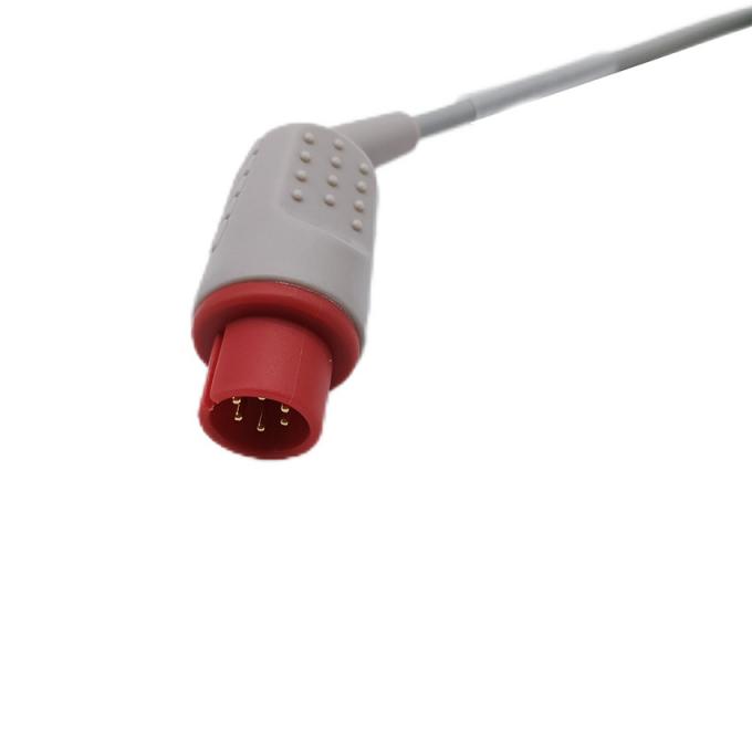 Drager Draeger Utah Blood Pressure Transducer Cable 6pin IBP Adapter Cable