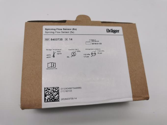 original disinfectable Drager Spirolog flow sensor, 5pcs/box 8403735