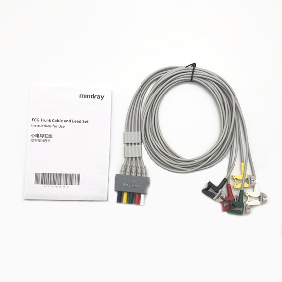 Original Mindray ECG Trunk Cable 5 lead Def-P EV6201 009-004728-00